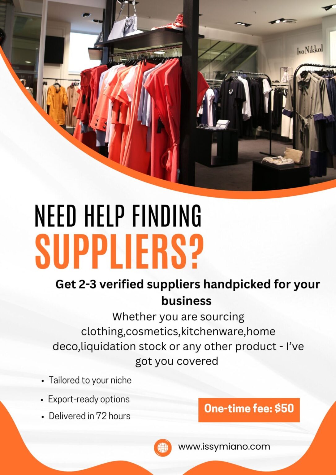 Issy Miano | Smarter Sourcing & Growth for Small Businesses